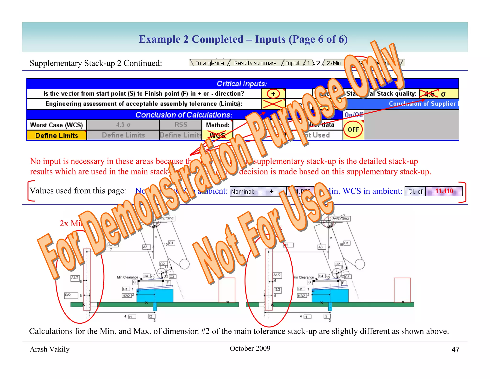 Performing Tolerance Stack Ups Using Automated Excel Calculator By ...