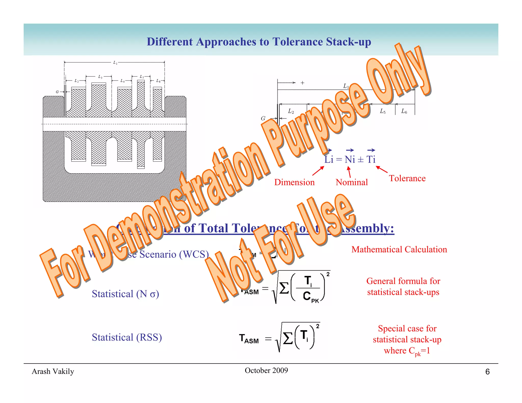 Performing Tolerance Stack Ups Using Automated Excel Calculator By ...