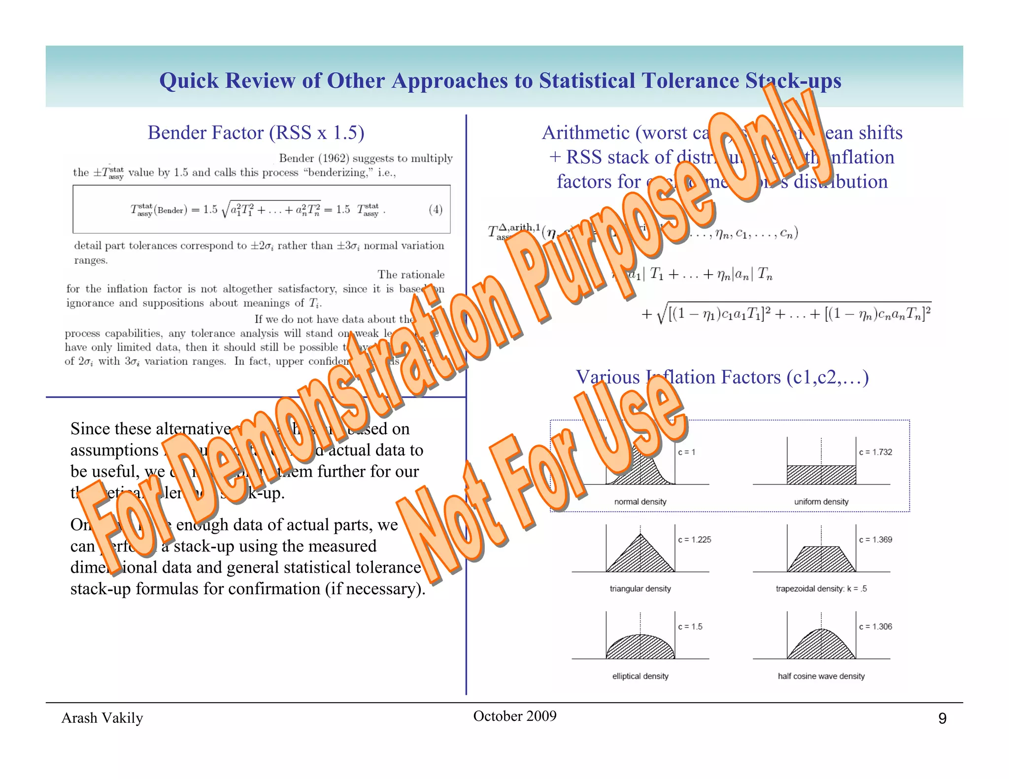 Performing Tolerance Stack Ups Using Automated Excel Calculator By ...