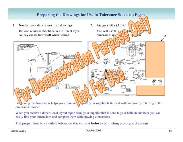 Performing Tolerance Stack Ups Using Automated Excel Calculator By ...