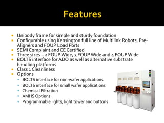 Performix System- High Performance 300MM EFEM | PPTX
