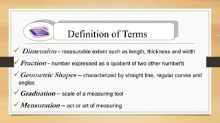 Perform Mensuration and.pptx