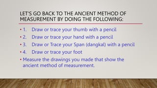 Perform Mensuration and Calculation.pptx