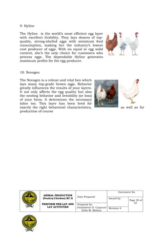 PERFORM PRE-LAY final for poultry chicken.doc