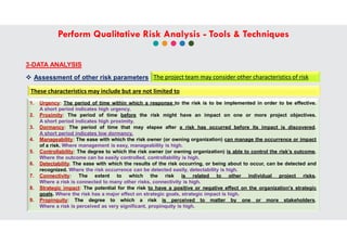 Perform qualitative risk analysis | PDF