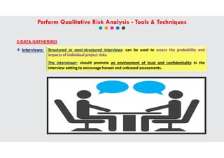 Perform qualitative risk analysis | PDF