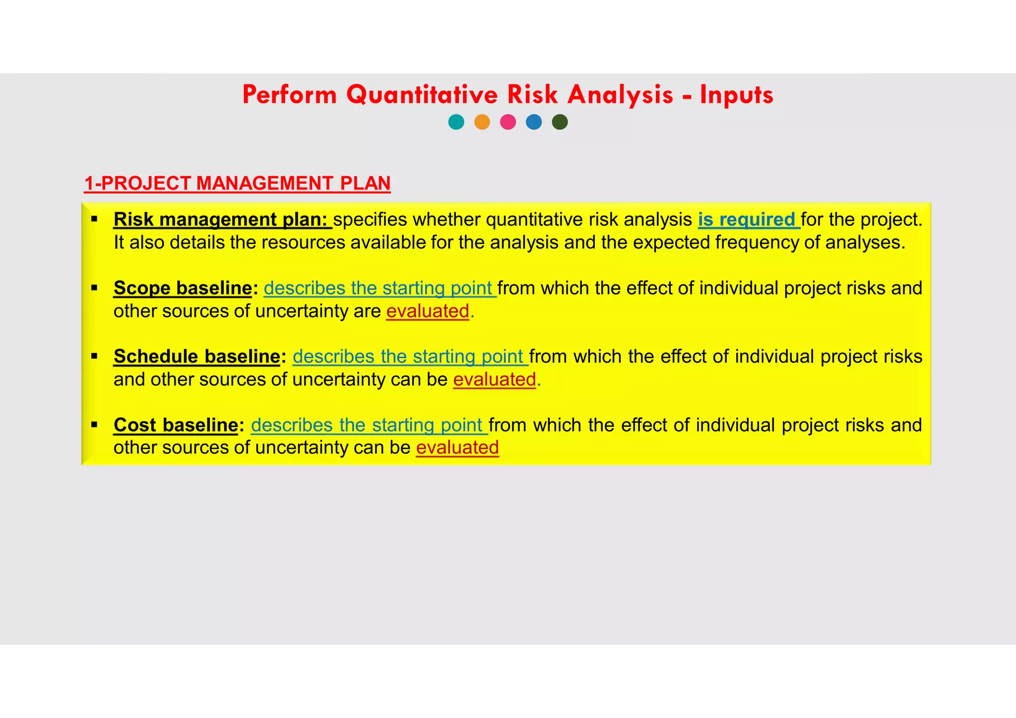 Perform quantitative risk analysis | PDF