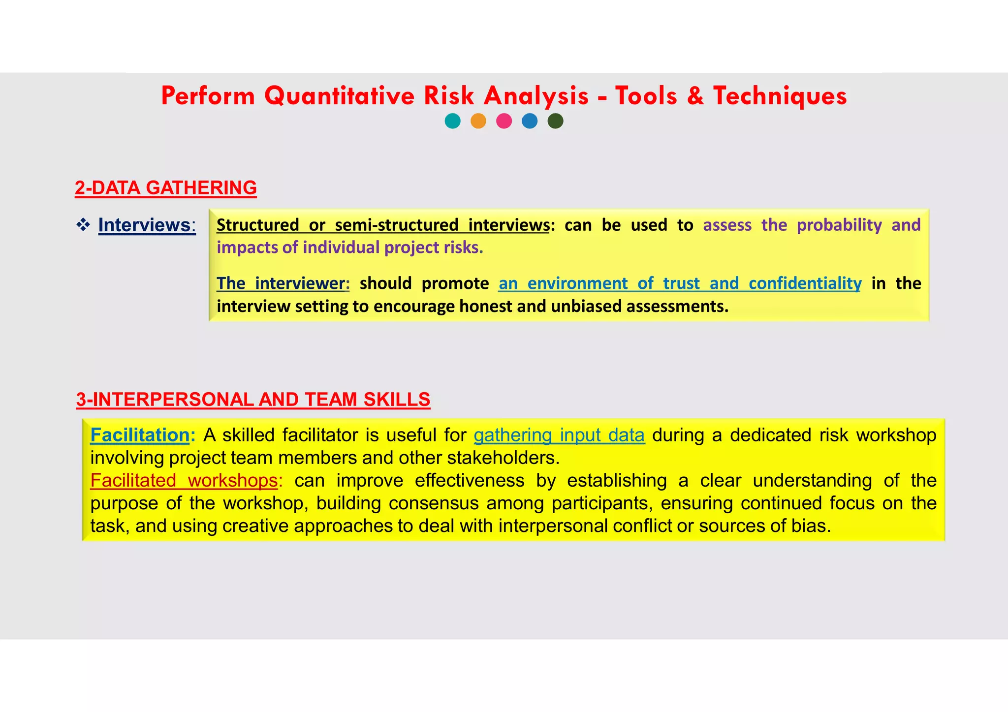 Perform quantitative risk analysis | PDF