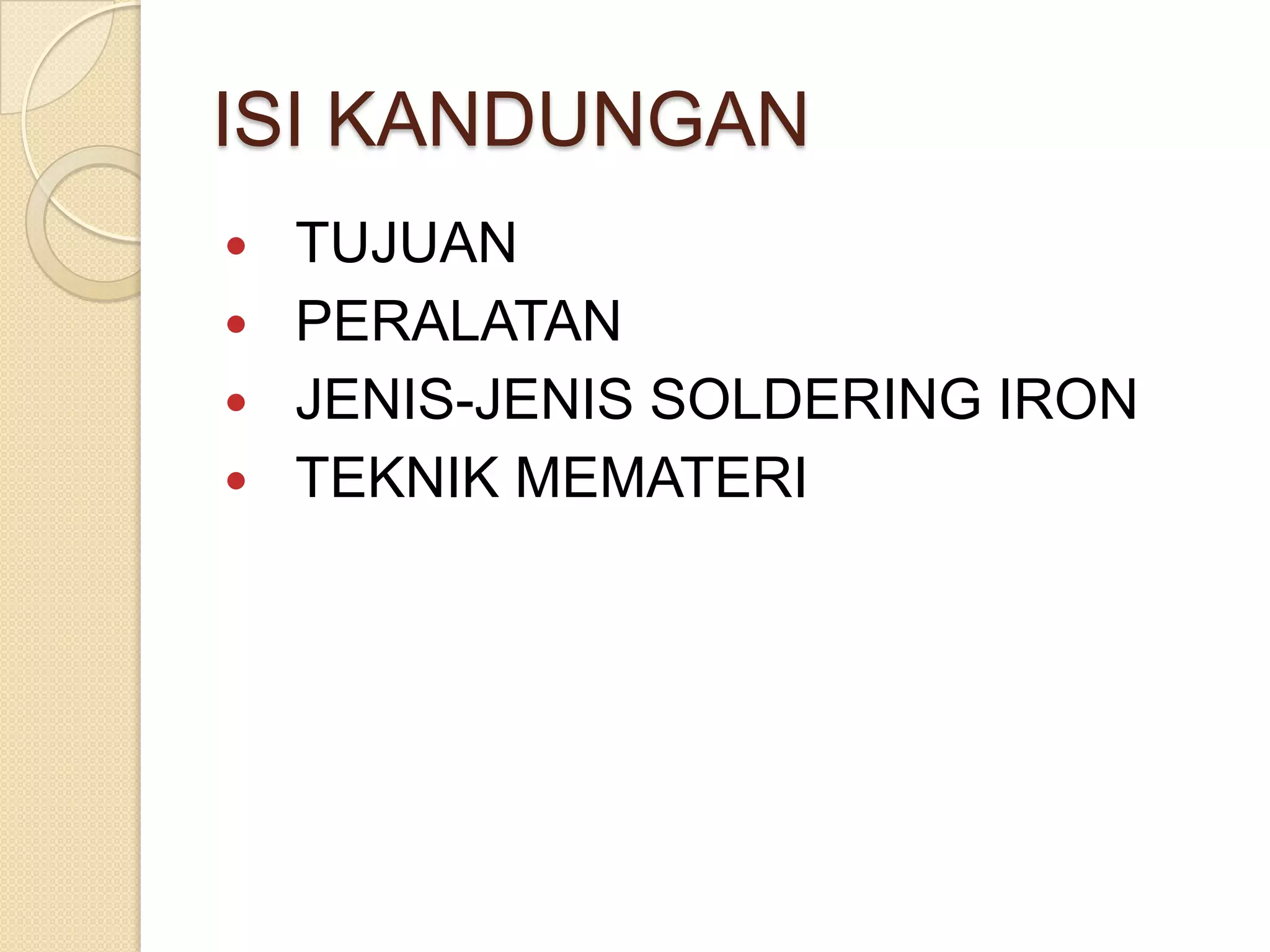 Perform soldering technique | PPTX