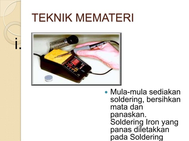 Perform soldering technique | PPTX