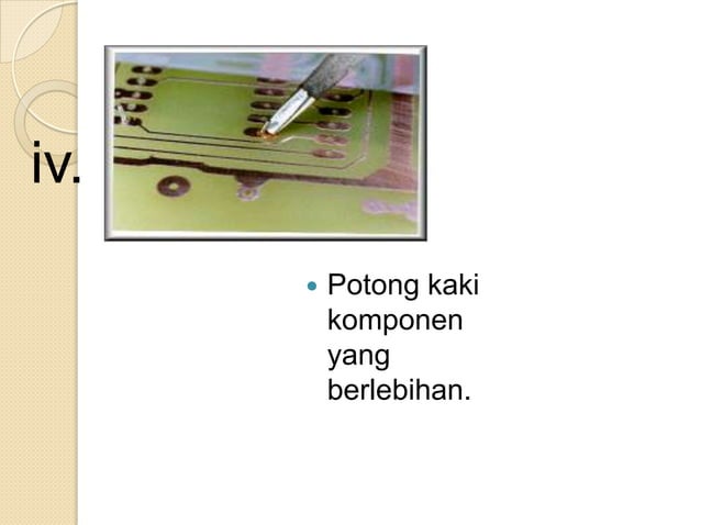 Perform soldering technique | PPTX