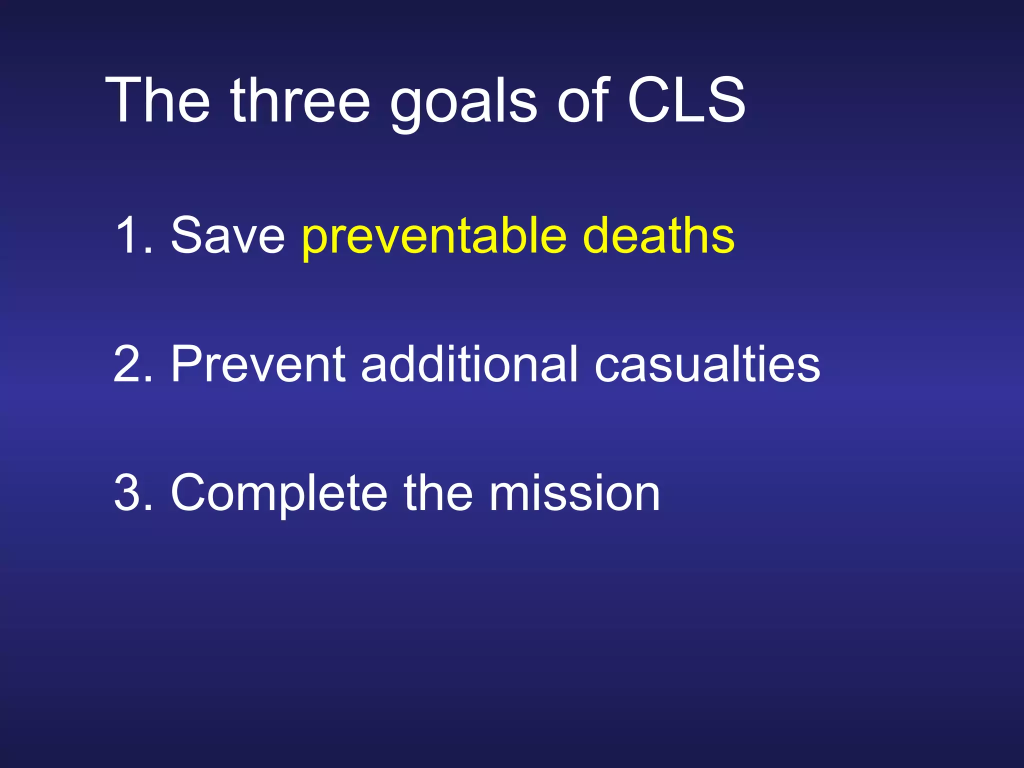 Perform tactical combat casualty care | PPT