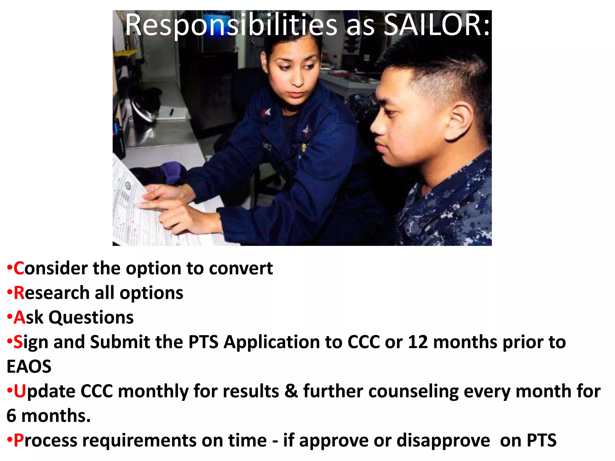 Perform to Serve msc ccc crash course | PPTX