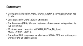 Perfornance at BK ARENA for checking 4G QoS.pptx
