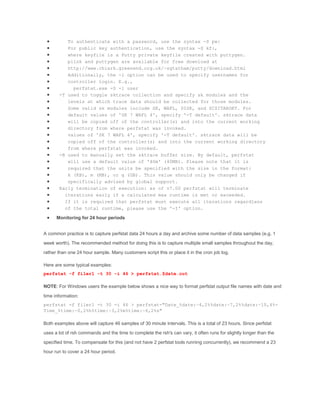 Perf stat windows | PDF