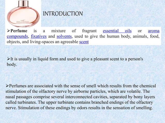 Perfume | PPTX | Perfume and Fragrance | Beauty