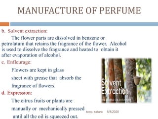 Perfume m pharmacy notes scop satara | PPTX | Perfume and Fragrance ...