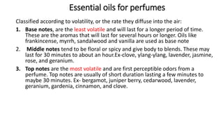 Perfume.M.Pharm 2nd sem.Cosmetics & Cosmoceutucals | PDF
