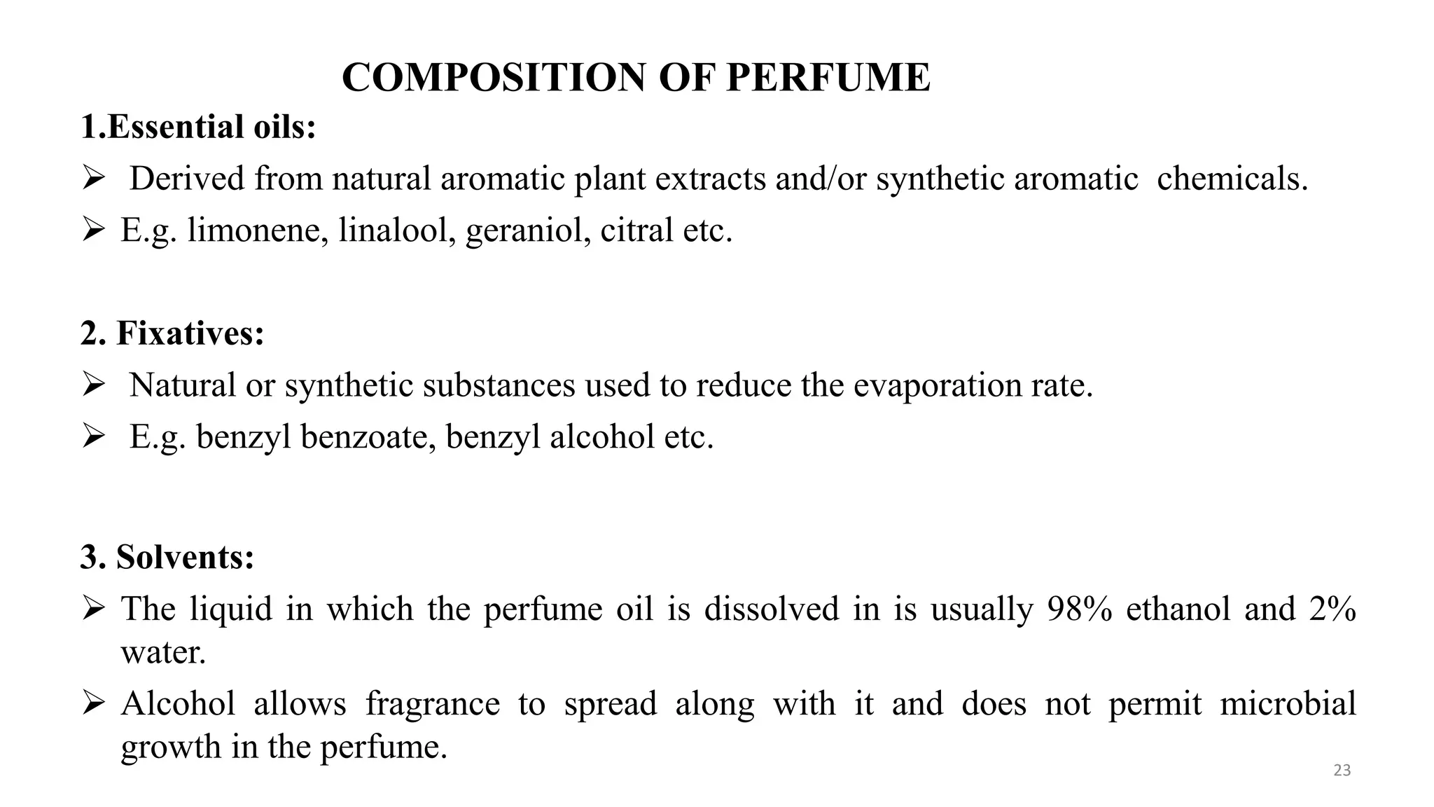 Perfume ingredients listed as allergens in EU regulation.pptx