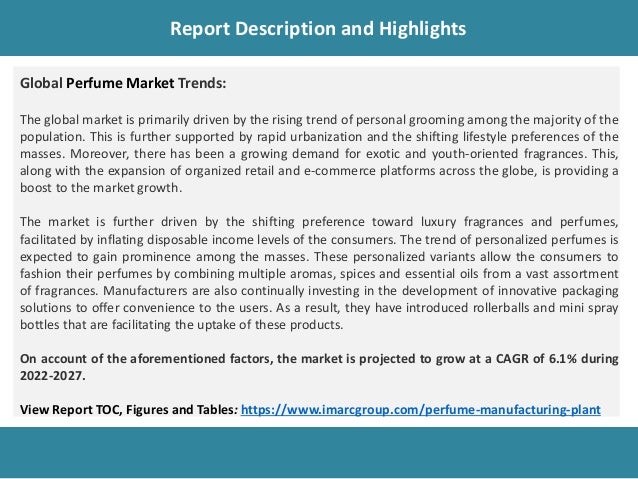 Perfume Market: Global Industry Trends, Share, Size, Growth and ...