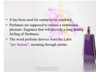 Perfume new | PPTX