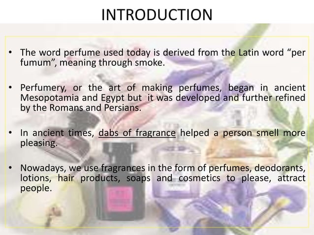 Perfumes | PPTX