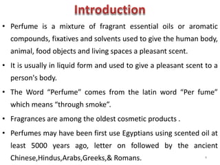 Perfumes And EU Regulations | PPTX