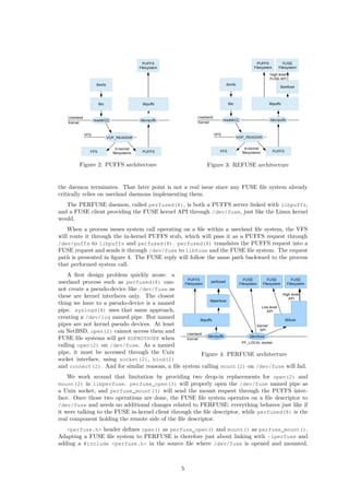 FUSE and beyond: bridging filesystems paper by Emmanuel Dreyfus | PDF