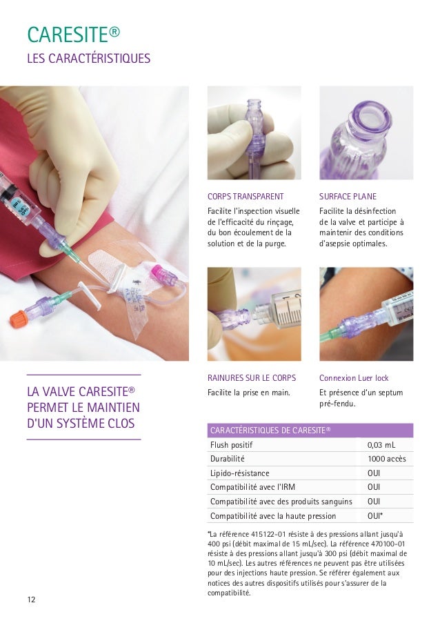 Perfusion caresite brochuredinformationsscientifiques