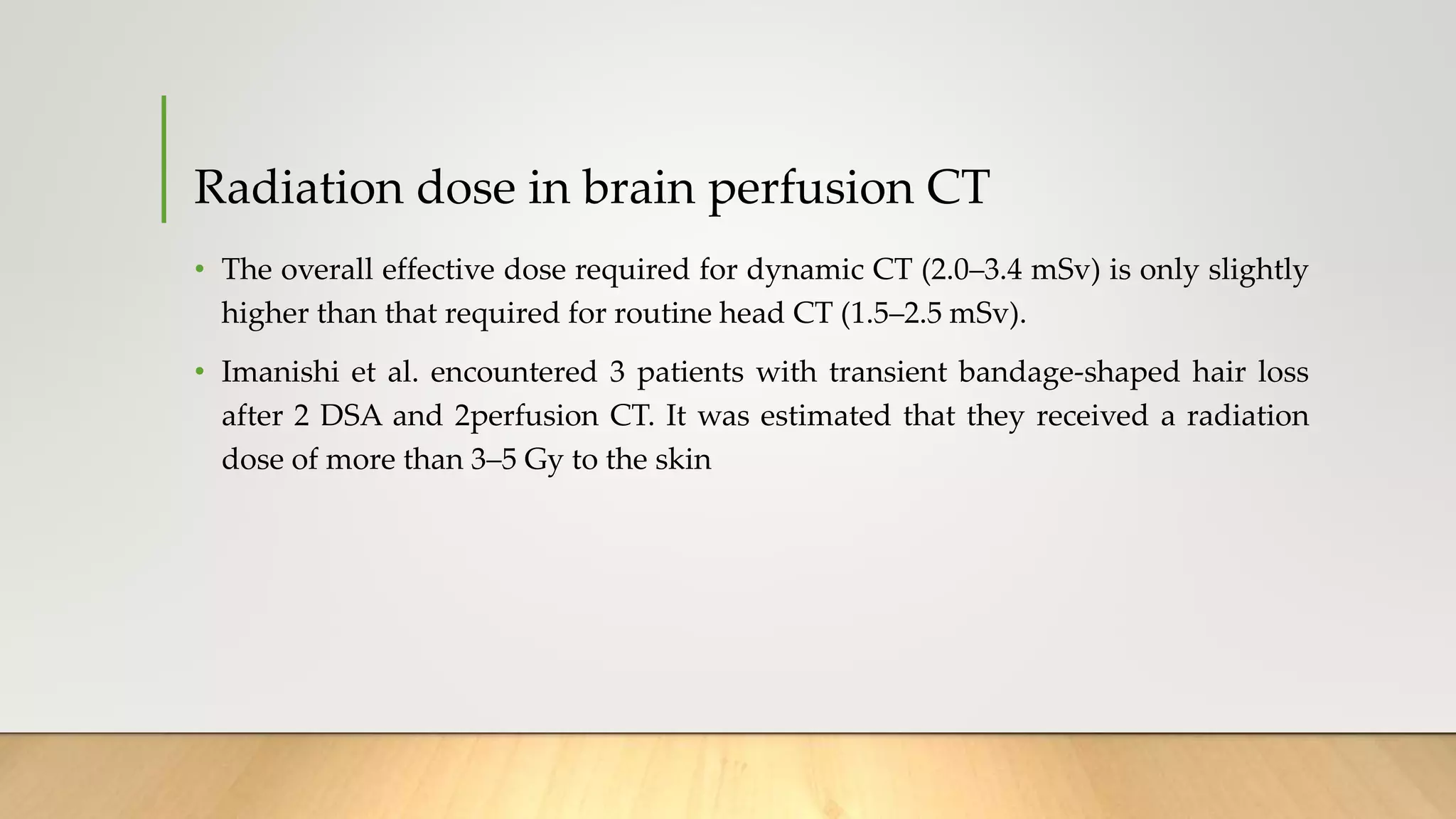 Perfusion imaging: CT, MRI, Nuclear Medicine- Avinesh Shrestha | PPTX