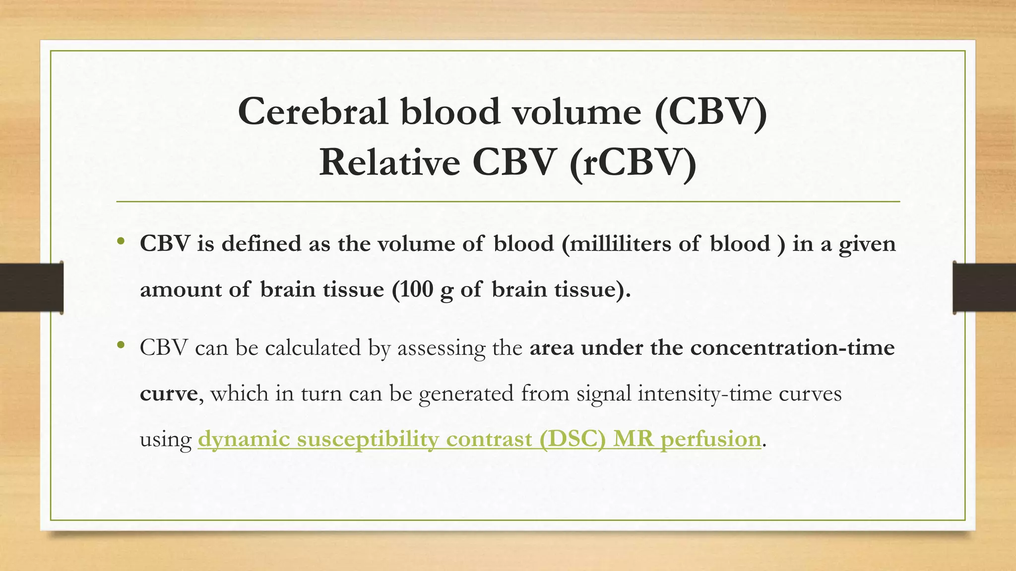 Perfusion MRI (DSC and DCE perfusion techniques) for radiology ...