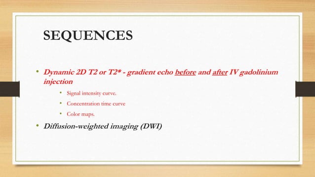 Perfusion MRI (DSC and DCE perfusion techniques) for radiology ...