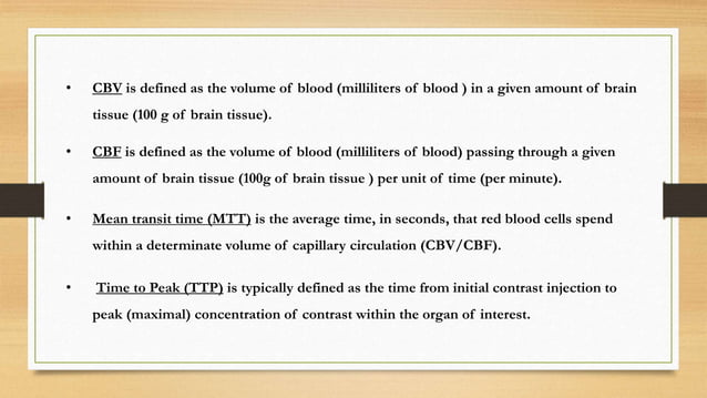 Perfusion MRI (DSC and DCE perfusion techniques) for radiology ...