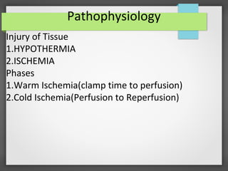 Perfussion of composite allogenic transplant | PPT
