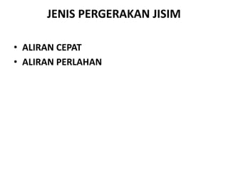 Pergerakan jisim | PPTX