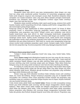 Pergerakan kreatif untuk pelajar ipgkkb | DOC