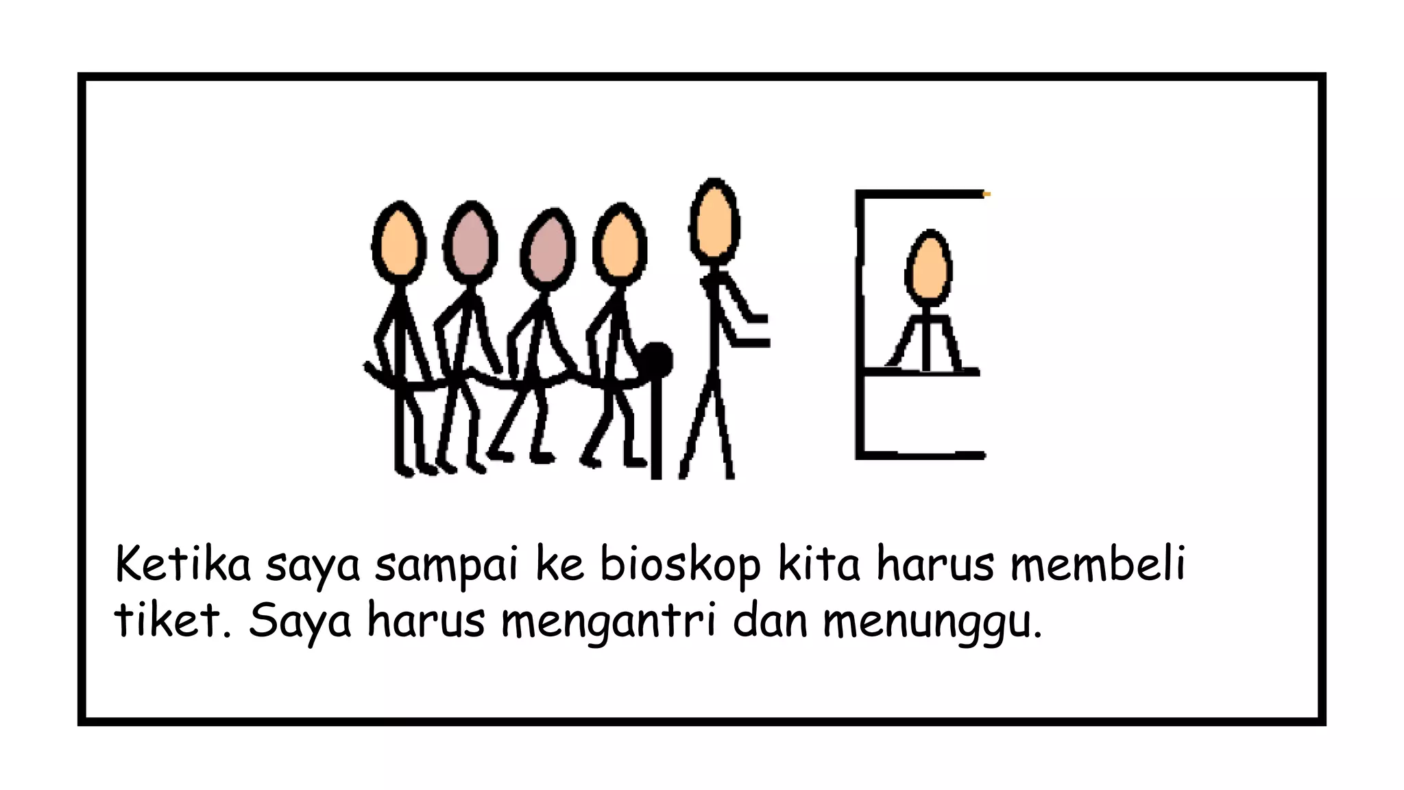 Pergi ke bioskop (contoh social story) | PPT Pergi ke bioskop (contoh social story) | PPT