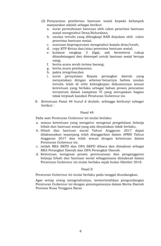 Pergub Nusa Tenggara Barat Nomor 48 tahun 2018.pdf