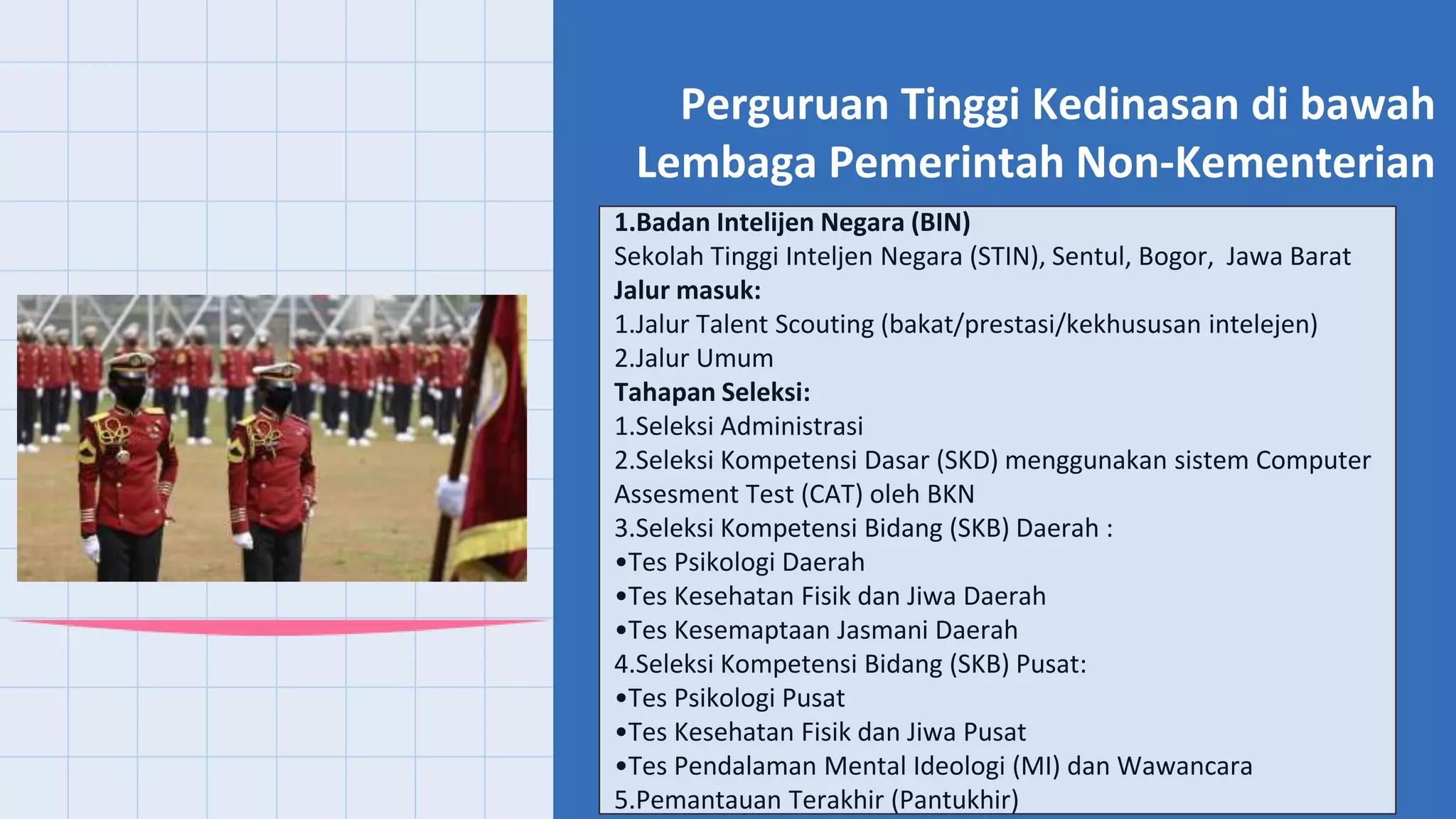 PERGURUAN TINGGI KEDINASAN.pptx