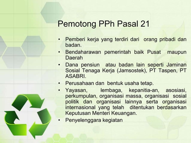 perhitungan-pph-21 bukti potong dan spt.ppt