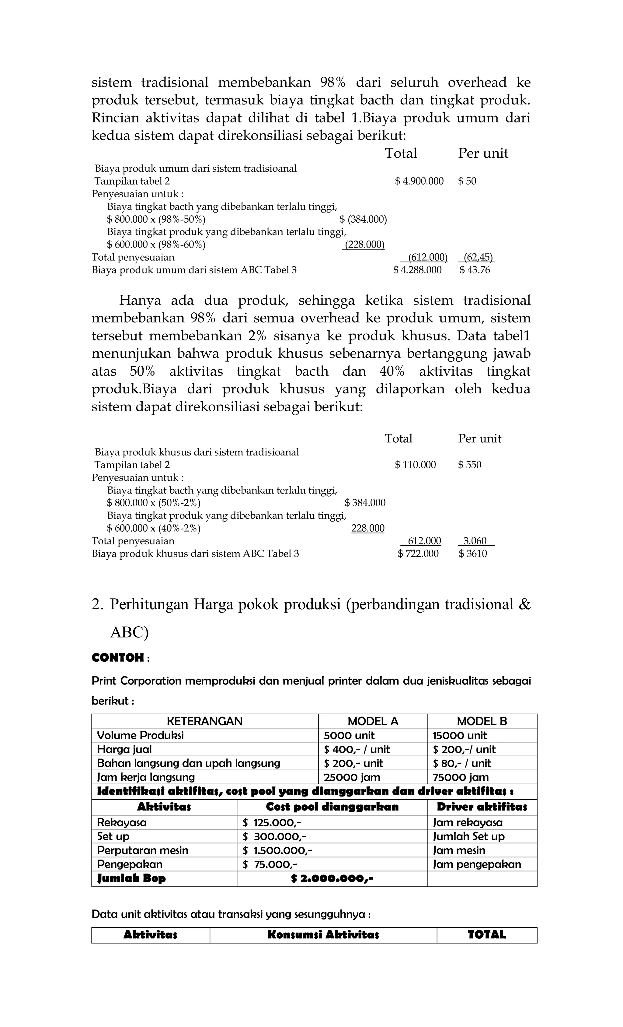 Perhitungan abc | PDF