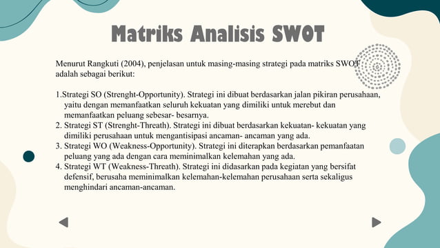 Perhitungan Analisis SWOT pada Perusahaan1.pptx