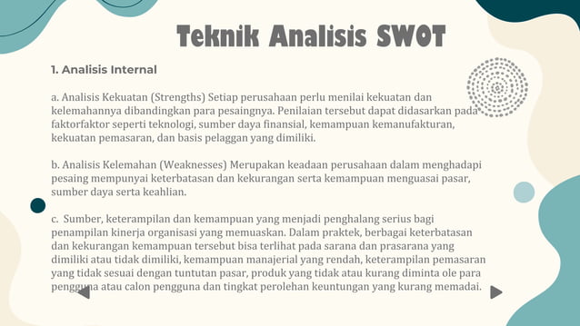 Perhitungan Analisis SWOT pada Perusahaan1.pptx