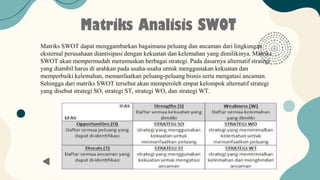 Perhitungan Analisis SWOT pada Perusahaan1.pptx