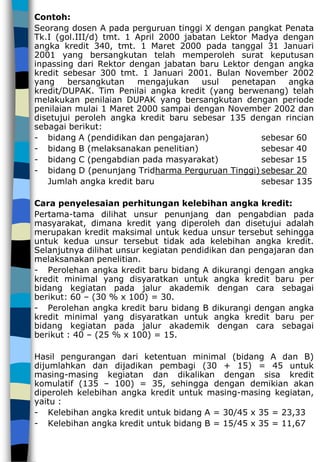 Perhitunganangkakredit | PDF