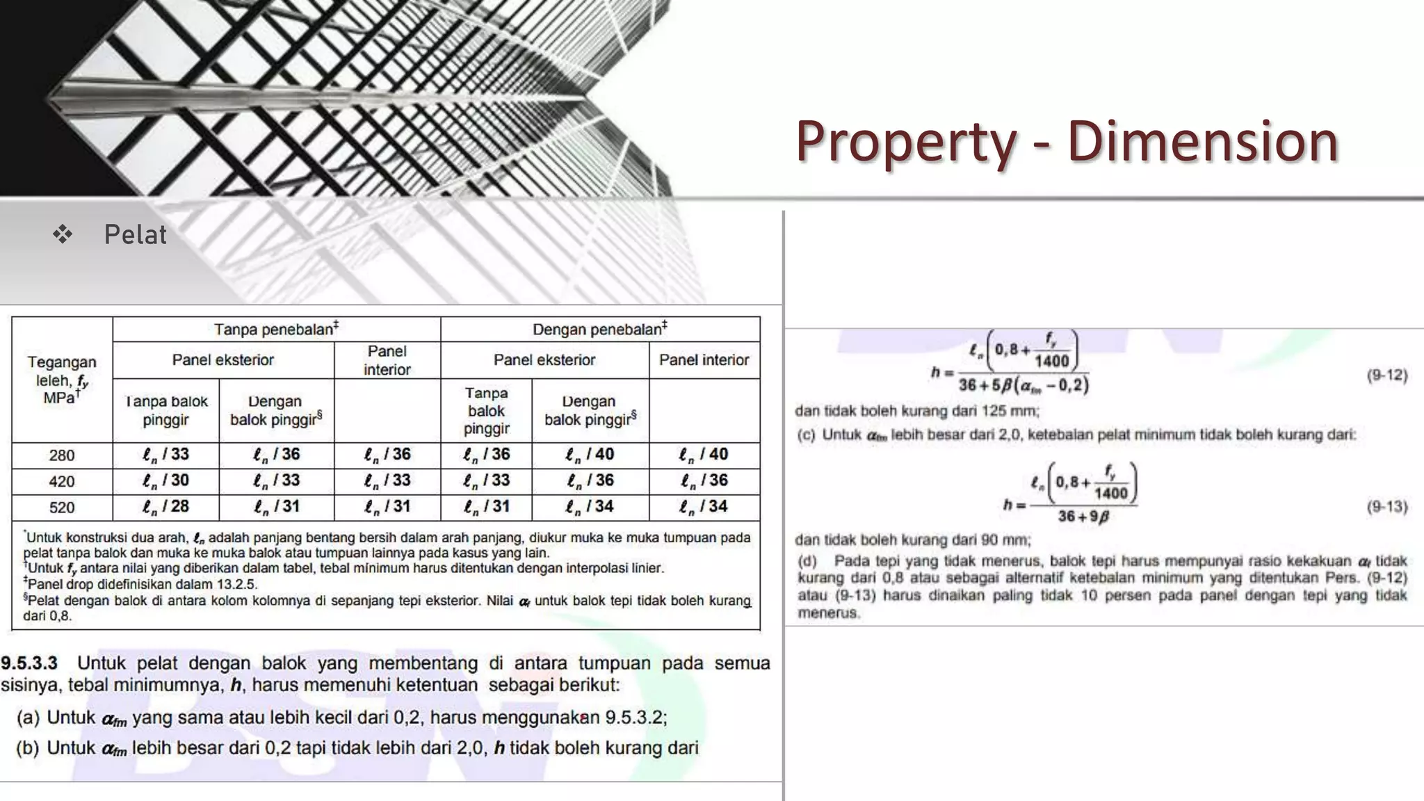 Perhitungan awal dimensi.pptx