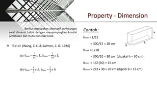 Perhitungan awal dimensi.pptx