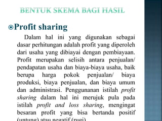 Perhitungan bagi hasil | PPTX