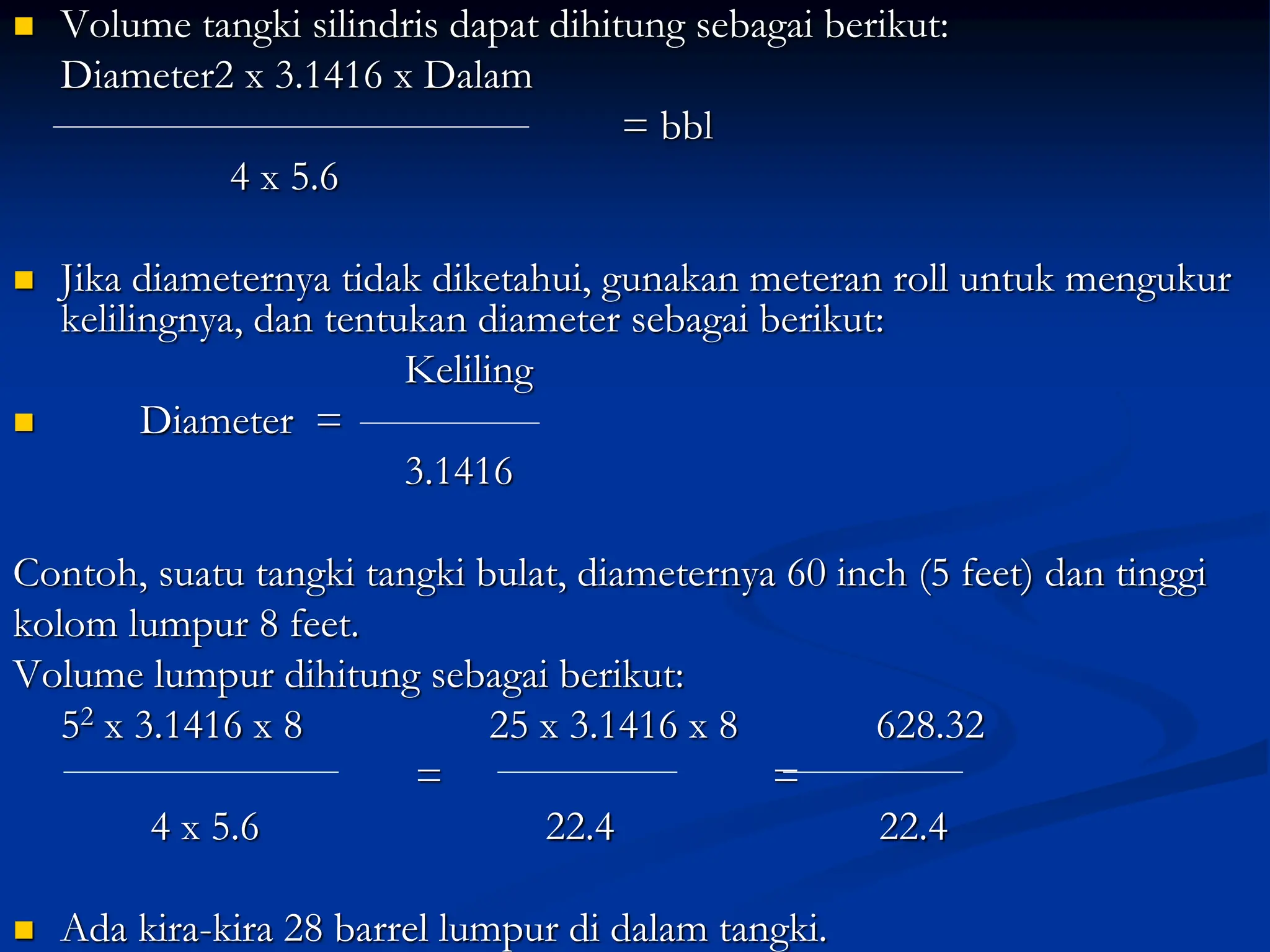 CALCULATE Perhitungan_Dasar_Lumpur_Pengeboran.ppt