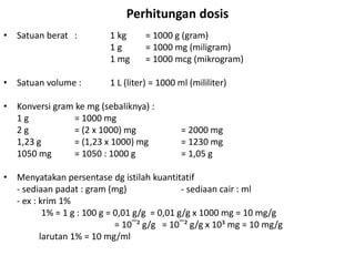 PERHITUNGAN DOSIS.pptx
